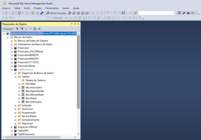 Conectar com porta diferente usando o SQL Server Management Studio ...
